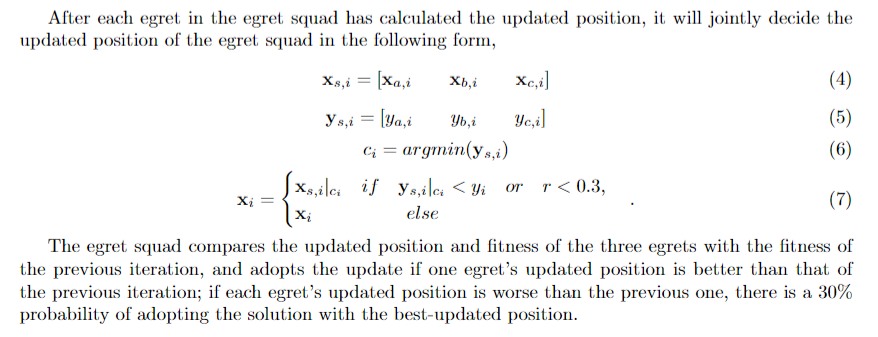 Egret Swarm Optimization Algorithm (ESOA)
